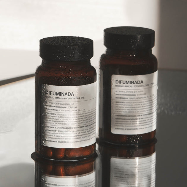 CÁPSULAS DIFUMINADA - MARCAS, MANCHAS Y PROTECCIÓN SOLAR – afrodite
